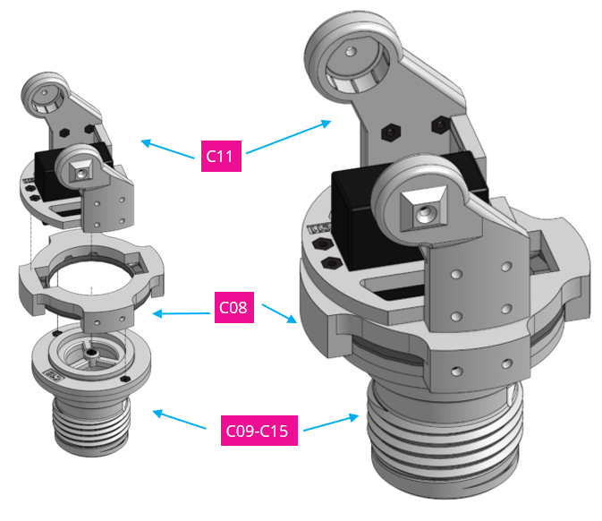 How to build pib´s elbow - pib | The 3D Printable Robot