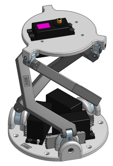 How to build pib´s neck - variant ultimate - pib | The 3D Printable Robot