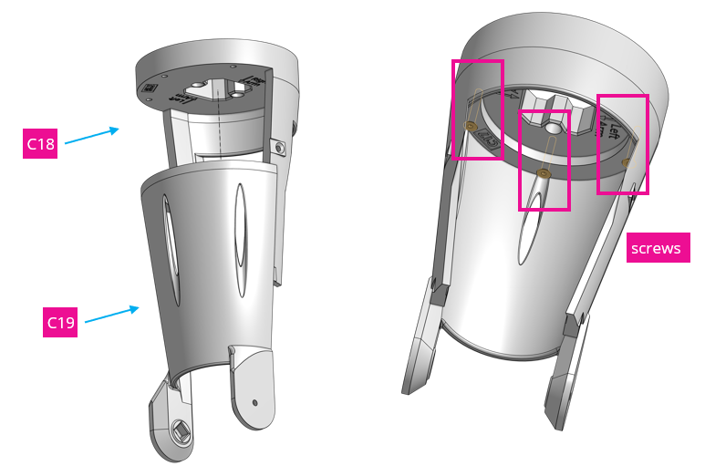 How to build pib´s forearm - pib | The 3D Printable Robot