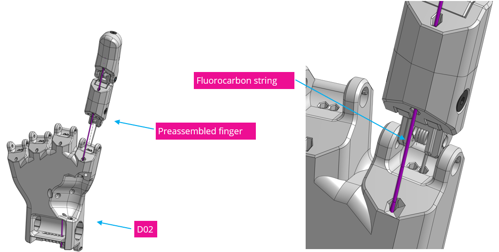 How to build pib´s hand - pib | The 3D Printable Robot