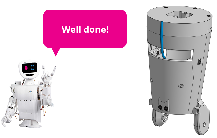 How to build pib´s forearm - pib | The 3D Printable Robot