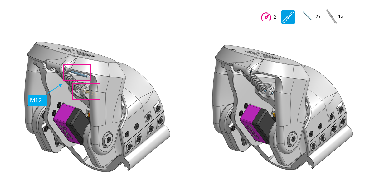 How to build pib´s elbow - pib | The 3D Printable Robot
