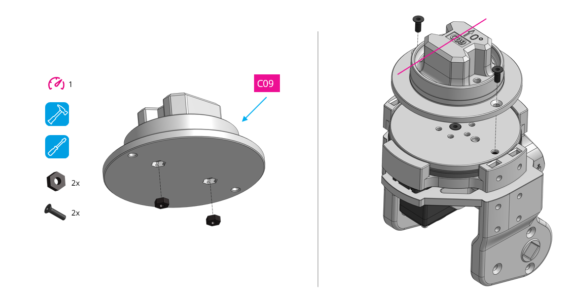 How to build pib´s elbow - pib | The 3D Printable Robot
