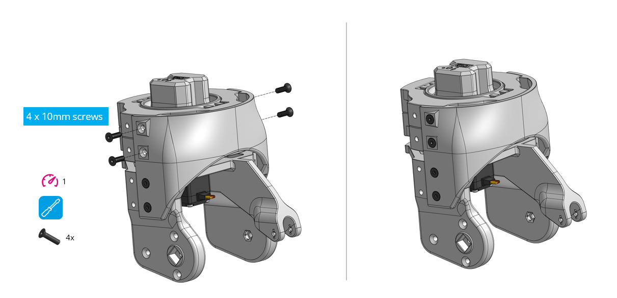 How to build pib´s elbow - pib | The 3D Printable Robot